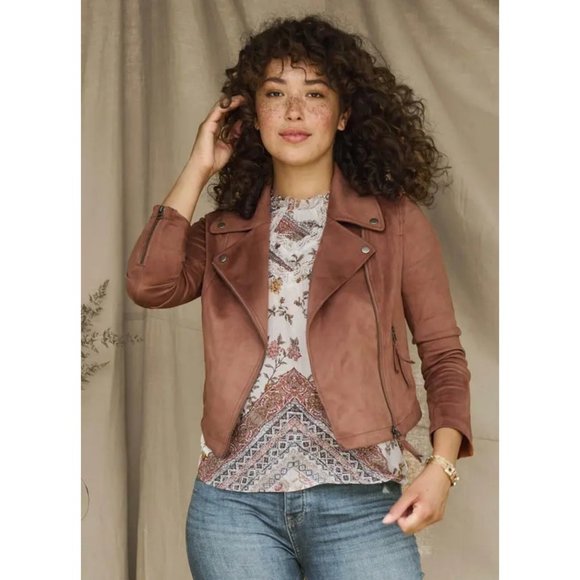 Matilda Jane | Jackets & Coats | New Matilda Jane Good Hart Faux Suede ...